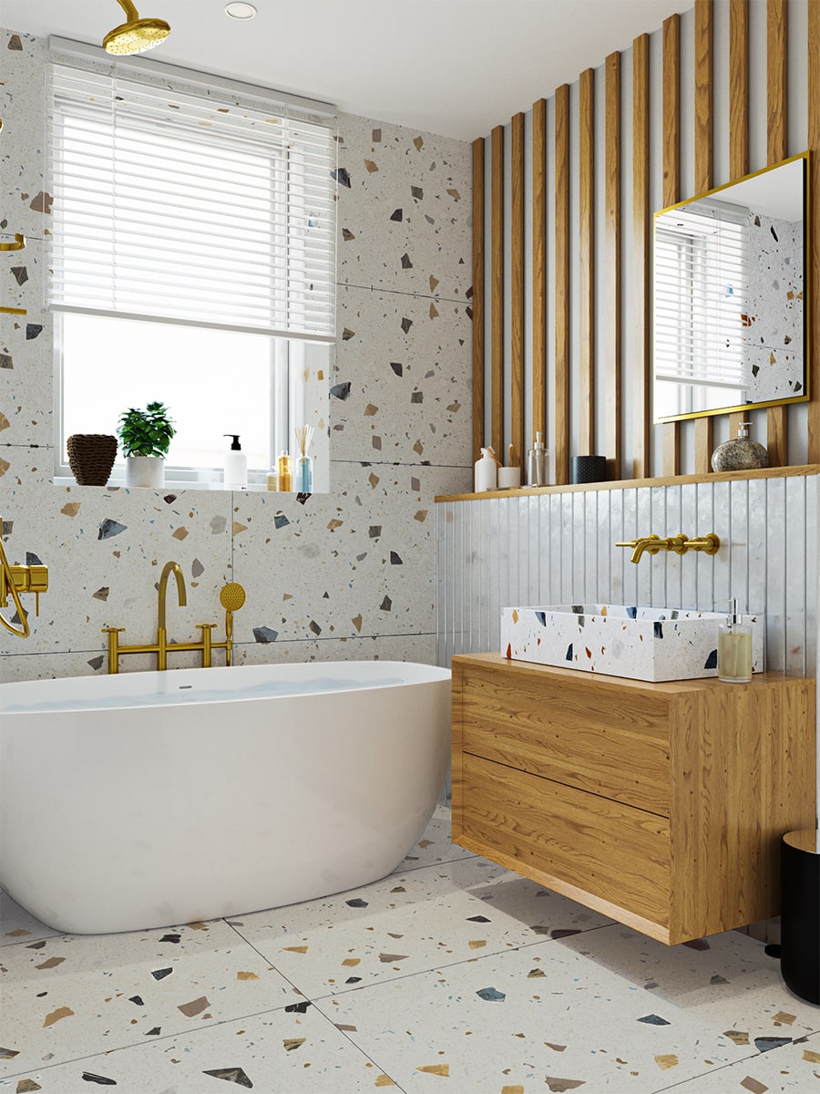 Trend Alert: Ways to style Terrazzo Floor TIles for your home