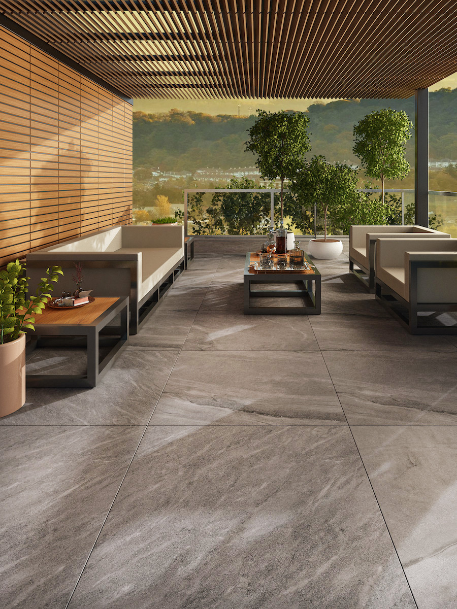 Slip-Resistant Inside Out Tiles from Royale Stones