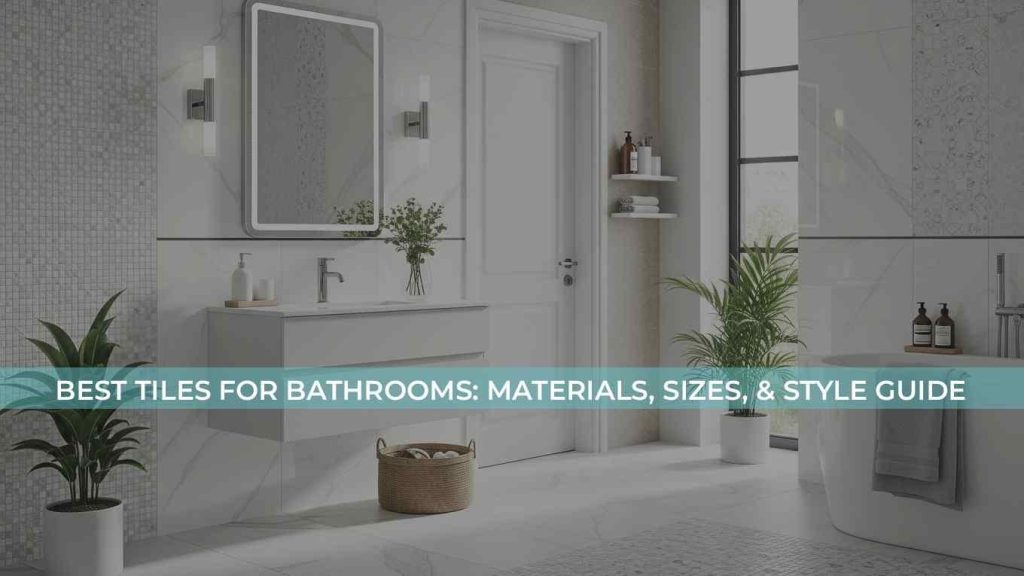 Best Tiles for Bathrooms UK Guide 2025 | Materials | Sizes | Style