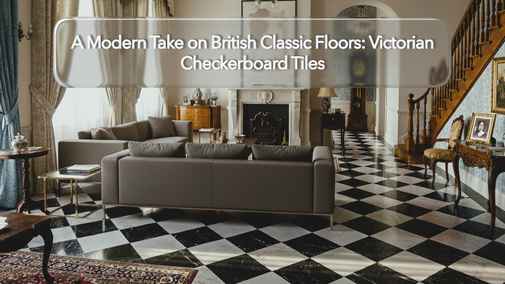 A guide on Victorian checkerboard tiles for modern British homes.