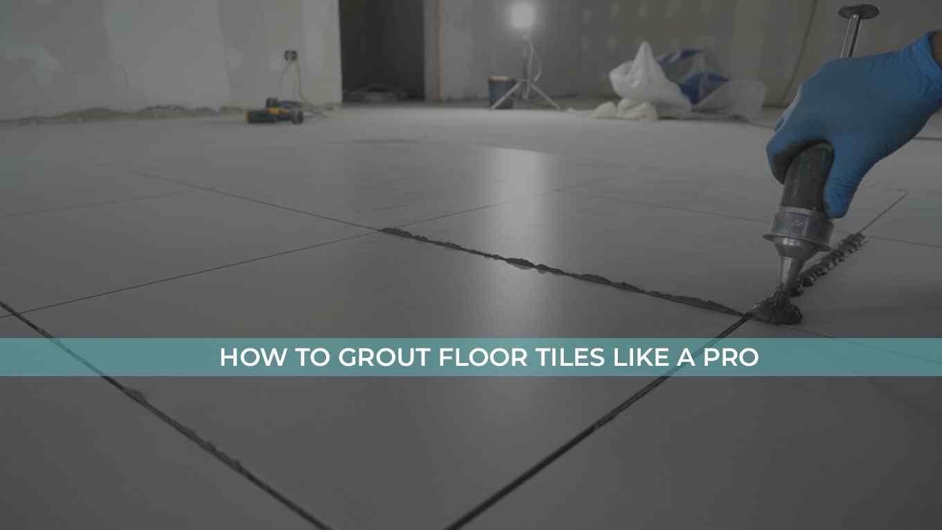 How to Grout Floor Tiles Like a Pro | Kitchen, Bathroom & more