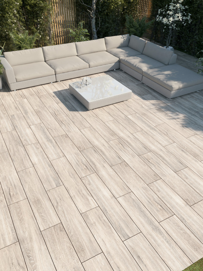 Wood Effect Outdoor Porcelain Paving - Royale Stones
