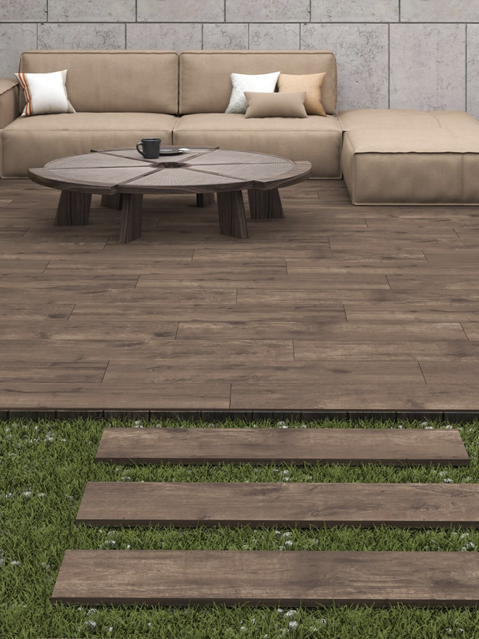 Wood Effect Outdoor Porcelain Paving - Royale Stones