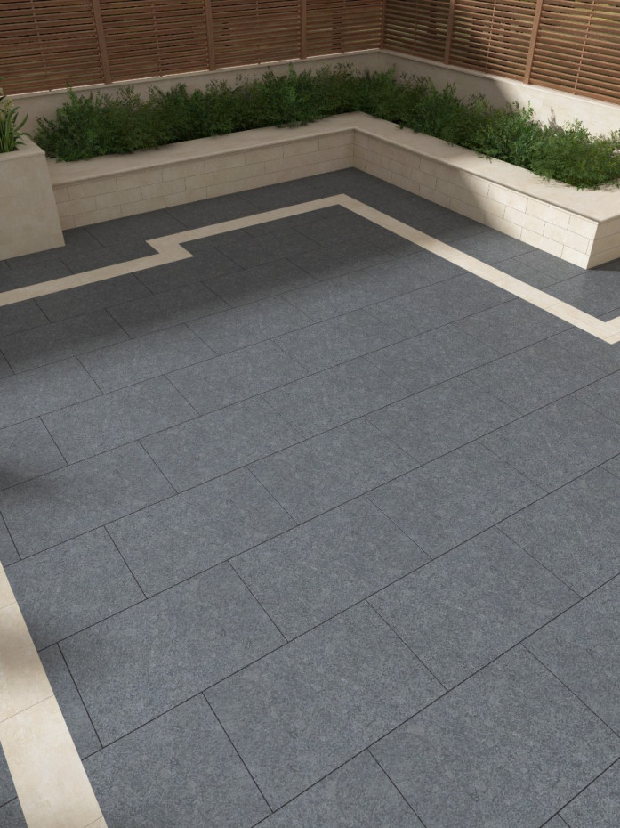 Dark Grey Granite Paving Slabs 900x600 Pack Dark Grey Granite Paving Slabs 900x600 Pack
