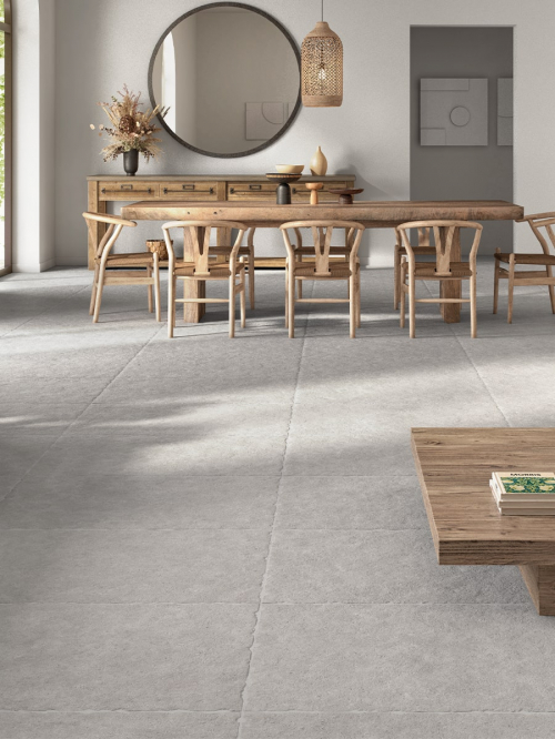 Sinai Pearl Antique Chiselled Edge Porcelain Tile - 900x600mm