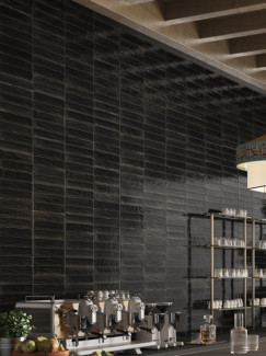 Soho Black Luxury Italian Gloss Wall Tiles - 60x250mm are perfect ...